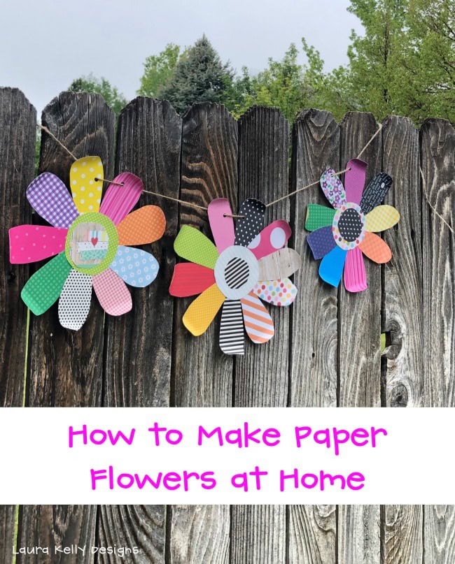 How To Make Paper Flowers At Home In A Few Easy Steps How To Make Paper Flowers At Home In A Few Easy Steps